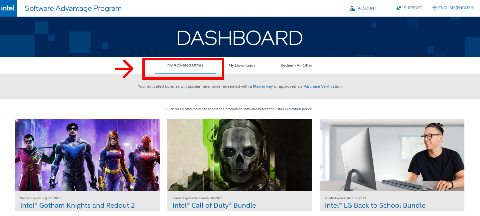 Where can I find my redeemed promotions? – Software Advantage Program ...